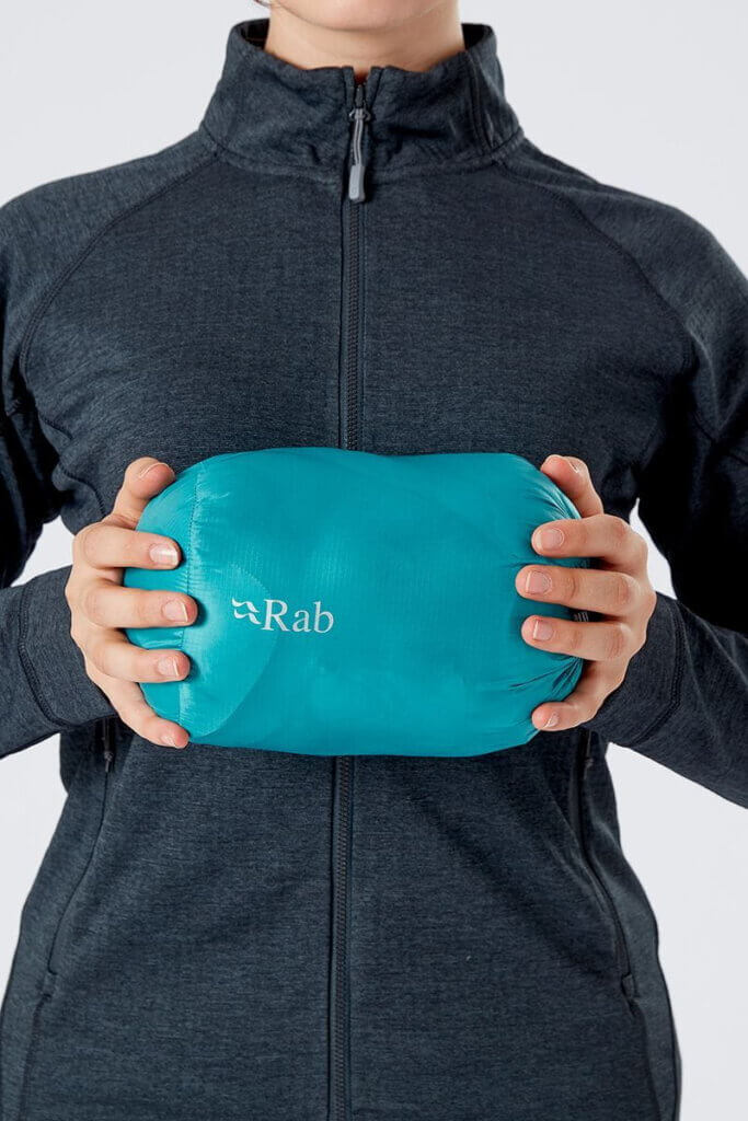 מעיל פוך נשים Rab Microlight Alpine Jacket